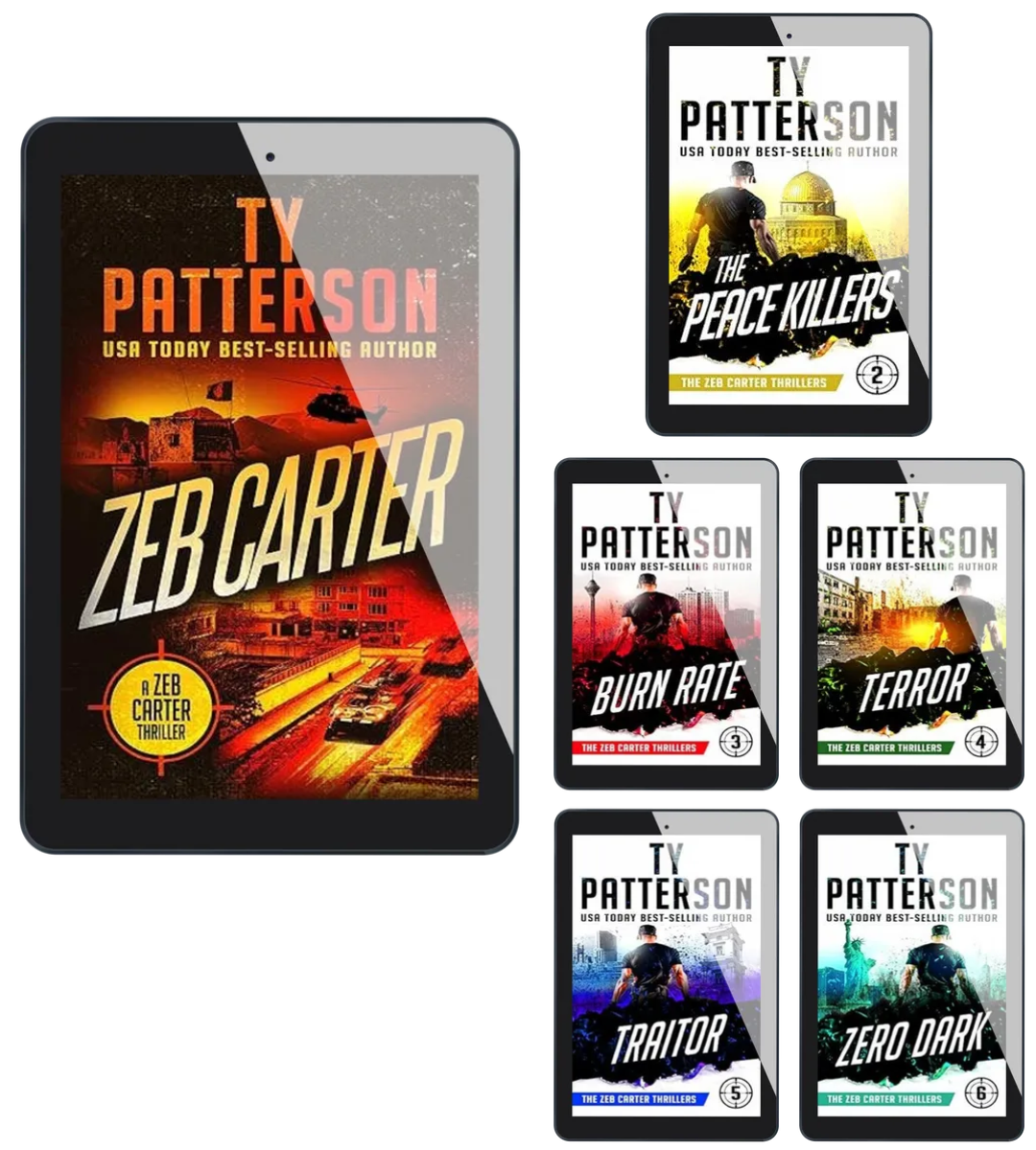 Zeb Carter Series Starter Collection First Six eBooks - Books 1-6 – read.typatterson.com